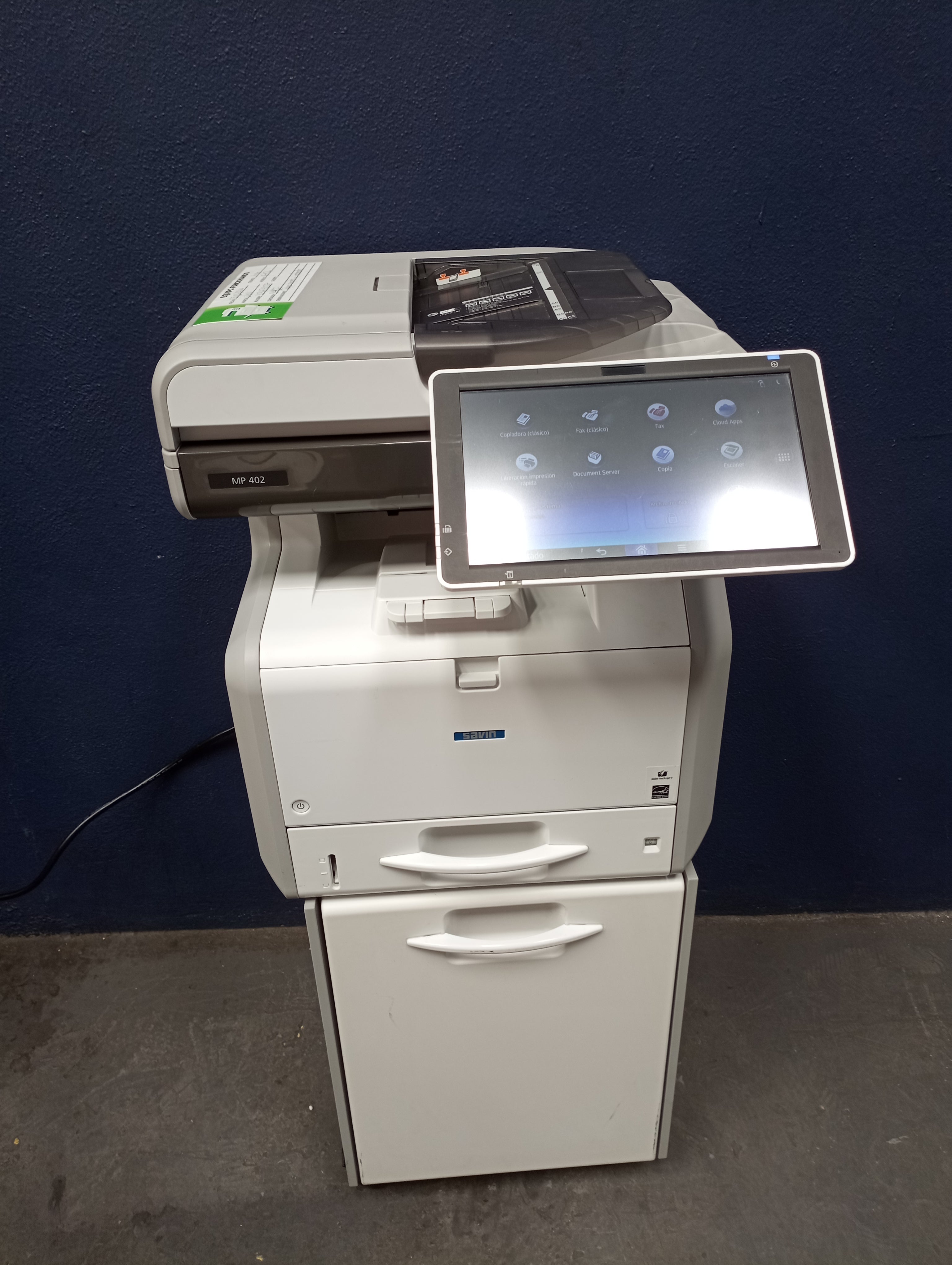 Impresora Láser RICOH MP402 SPF SEMINUEVO SERIE: 14093/Y176H700251